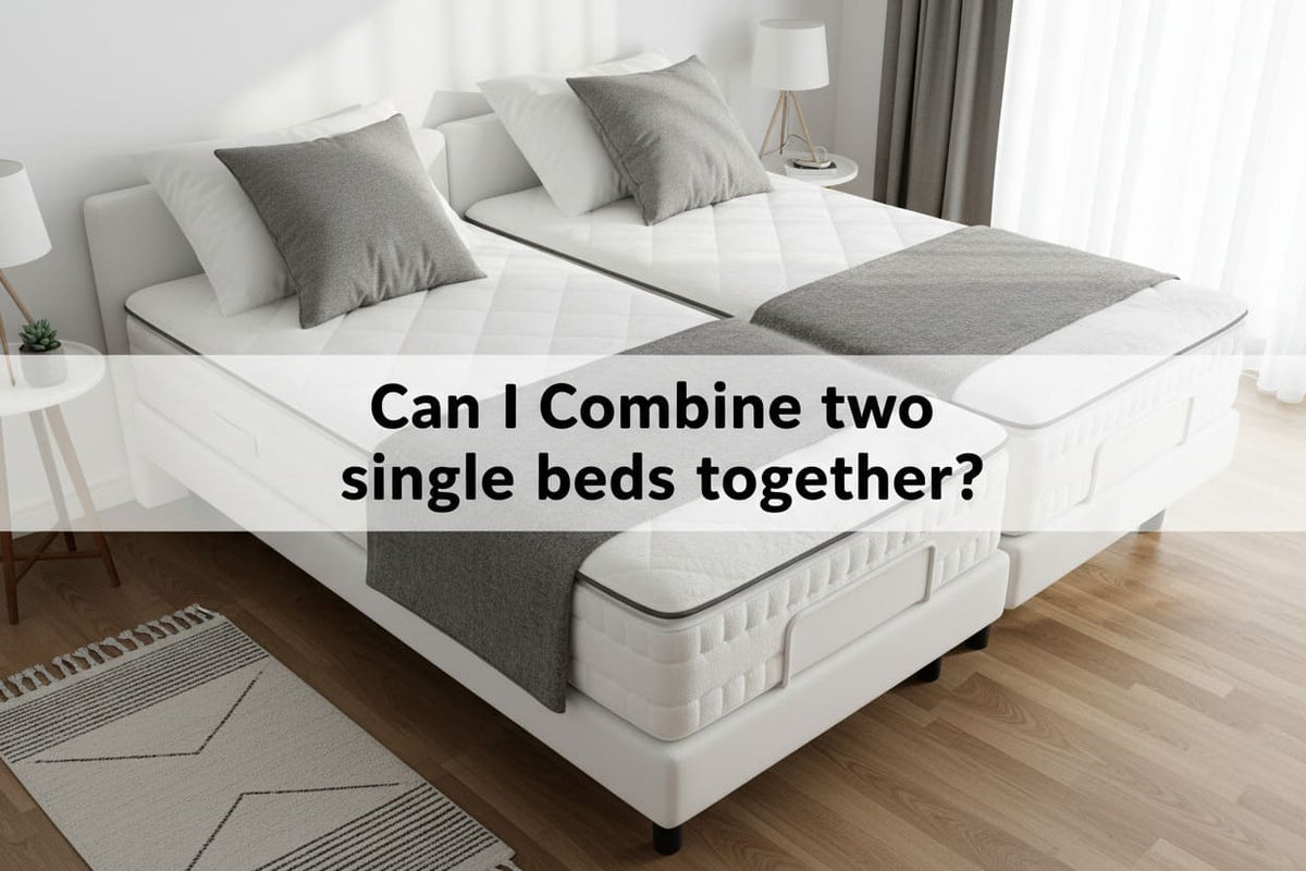 Can I Put Two Single Beds Mattresses Together? | Size Guide