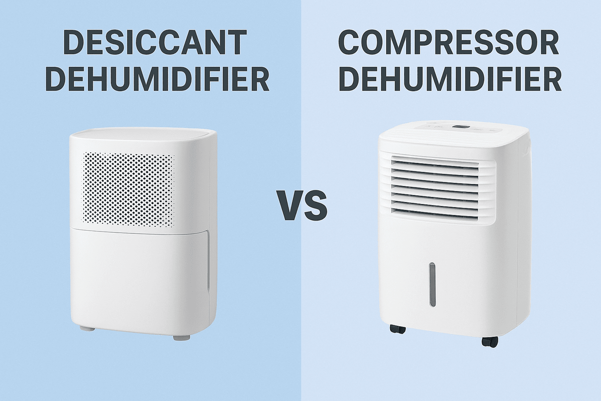 Desiccant vs Compressor Dehumidifier, Which One Do You Need?